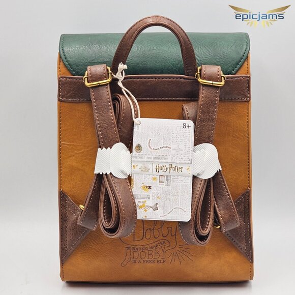 Loungefly | Bags | Loungefly Harry Potter Dobby Flap Mini Backpack ...